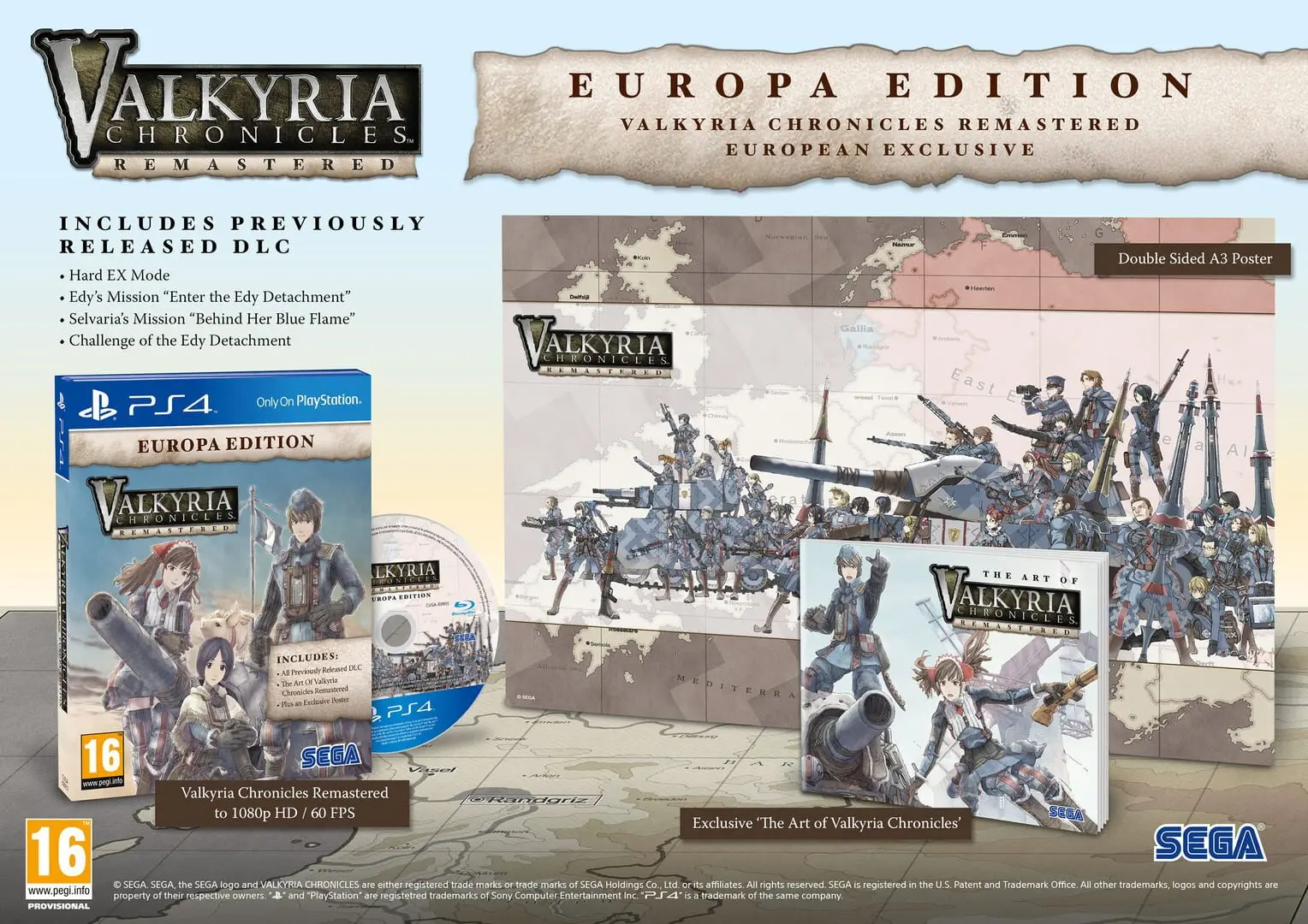 Buy Valkyria Chronicles: Remastered - Europa Edition PC key for cheap 🏷 ...